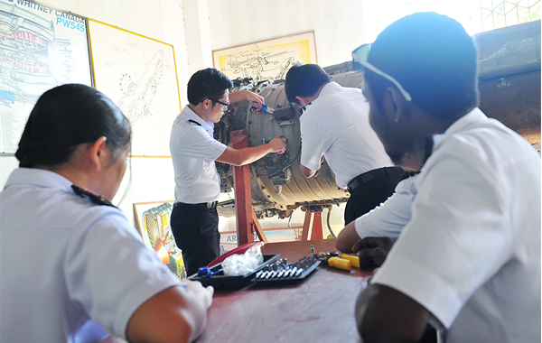 Aircraft Maintenance Technology – Indiana Aerospace University